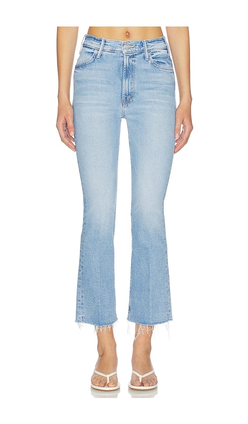 MOTHER MOTHER The Hustler Ankle Fray Jeans